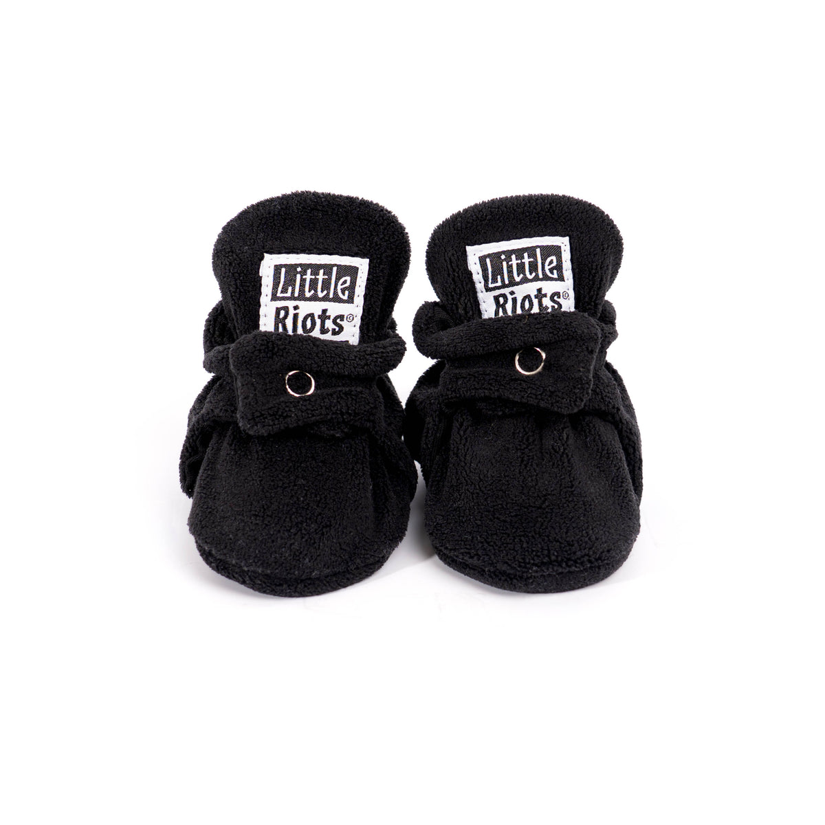 Babyslof Fleece Original - Zwart | LITTLE RIOTS – Little Riots